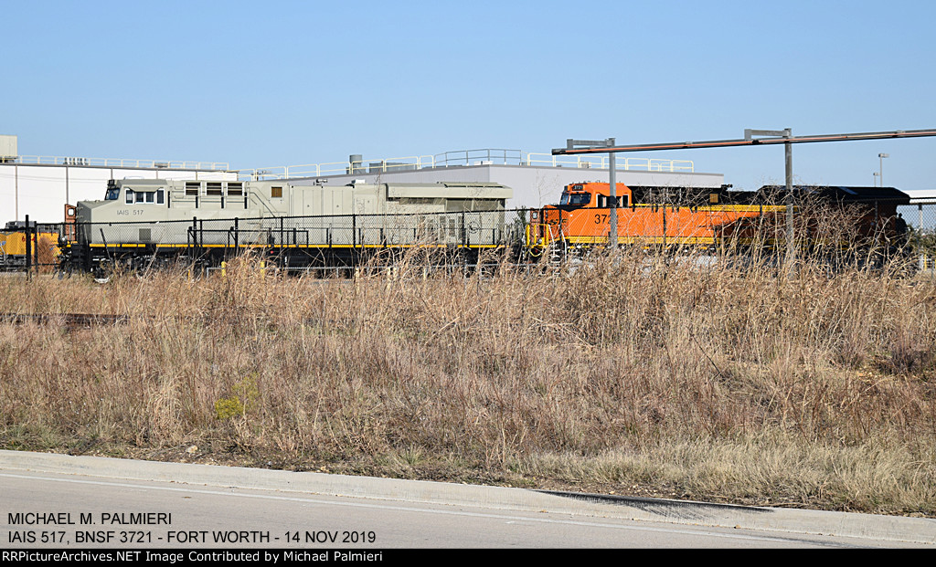 IAIS 517 and BNSF 3721